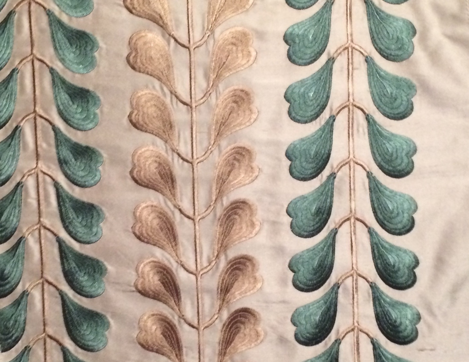 OSBORNE & LITTLE Ambon viscose silk India blue new remnant | eBay