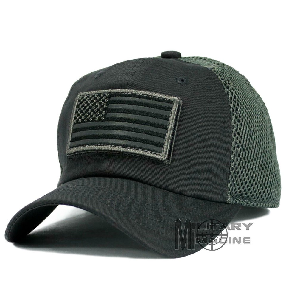 Tactical Operator Military cap USA American Flag hat Detachable Patch ...
