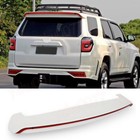 White Rear Roof Spoiler Wing With LED Brake Lights For Toyota 4Runner ...