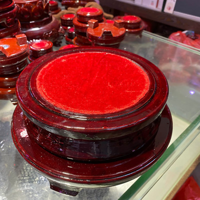 TOP 220mm Rosewood Crystal rotating Sphere stand pedestal holding ...