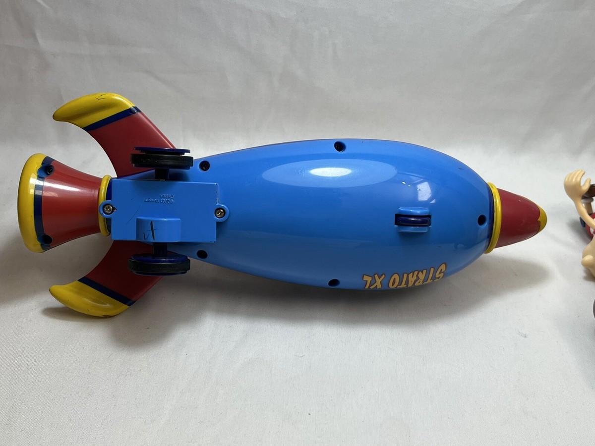 Jimmy Neutron Boy Genius Strato Xl Rocket Toy Mattel Jimmy Neutron