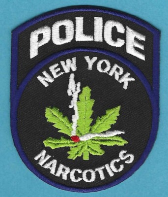 NYPD NEW YORK CITY POLICE NARCOTICS DIVISION PATCH | eBay UK