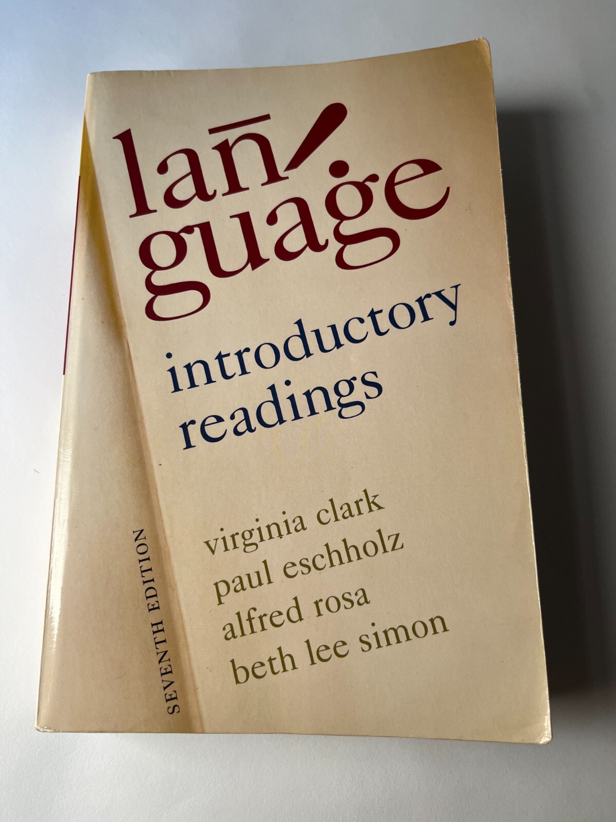 Language : Introductory Readings by Paul Eschholz, Virginia Clark ...