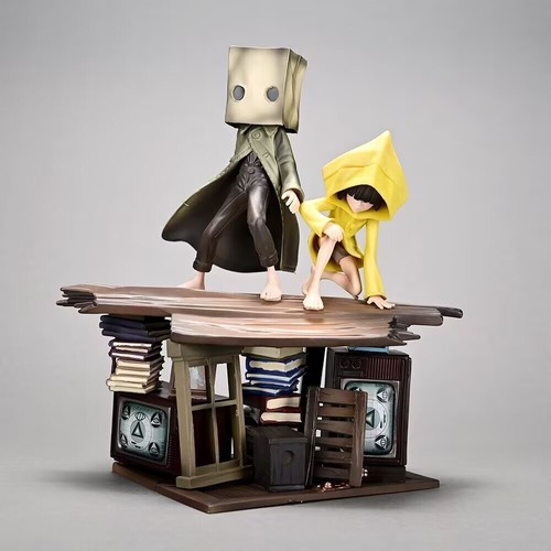 NEW Little Nightmares Ⅱ Mono and Six Figure GK Model Game Collection ...