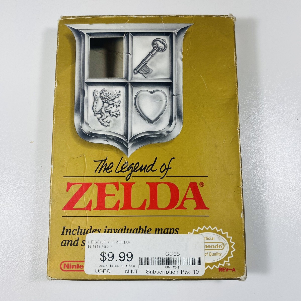 A Lenda De Zelda Nes