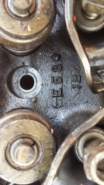 1958 Chevy 283 Cylinder Heads 3748772 Corvette Dual Quads Both Dated B ...
