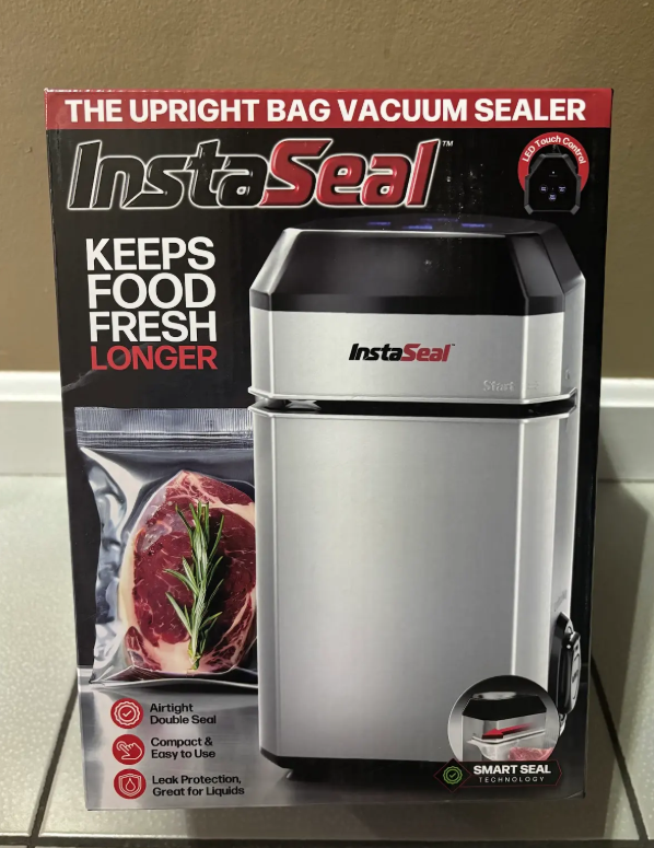 InstaSeal Upright Bag Vacuum Sealer - HOT HOT - | eBay