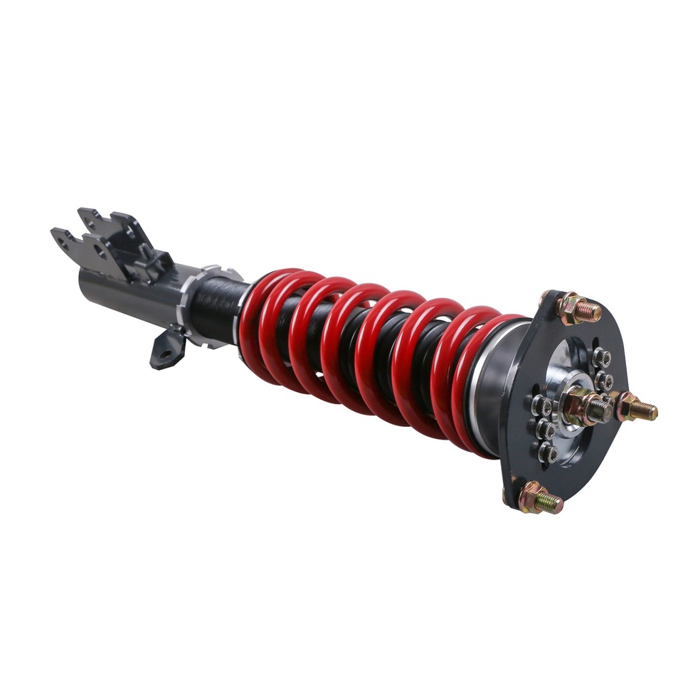 4Pcs Front & Rear Coilovers Shock Struts For 08-16 Mitsubishi Lancer ...