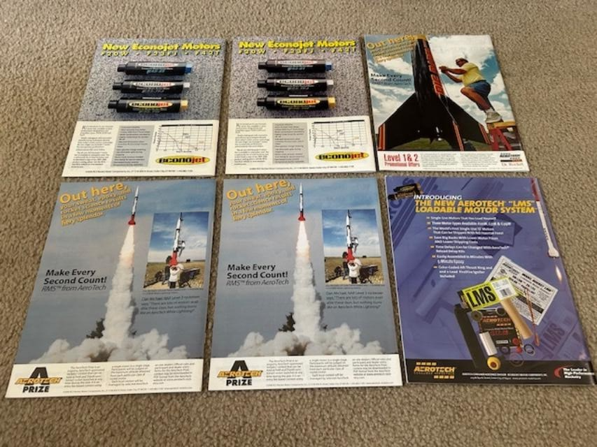 Sport Rocketry Magazine Lot of 6 Complete Year for 2006 Model/High ...