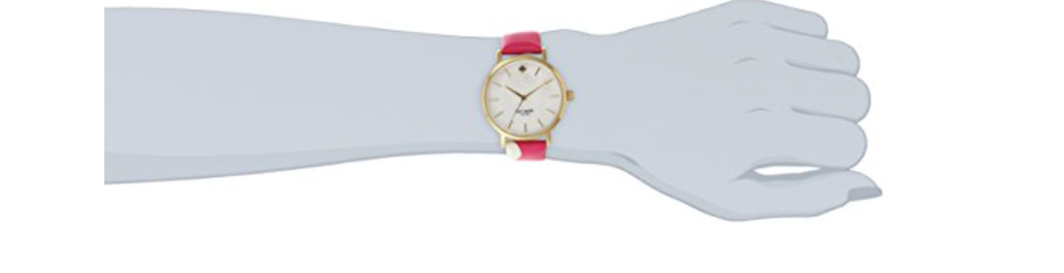 Kate Spade 302515 Women's Pink Polka Dot Metro Strap Watch 1514 | eBay