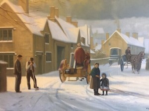 Eric Bottomley 1987, Oil On Canvas Framed Painting | eBay