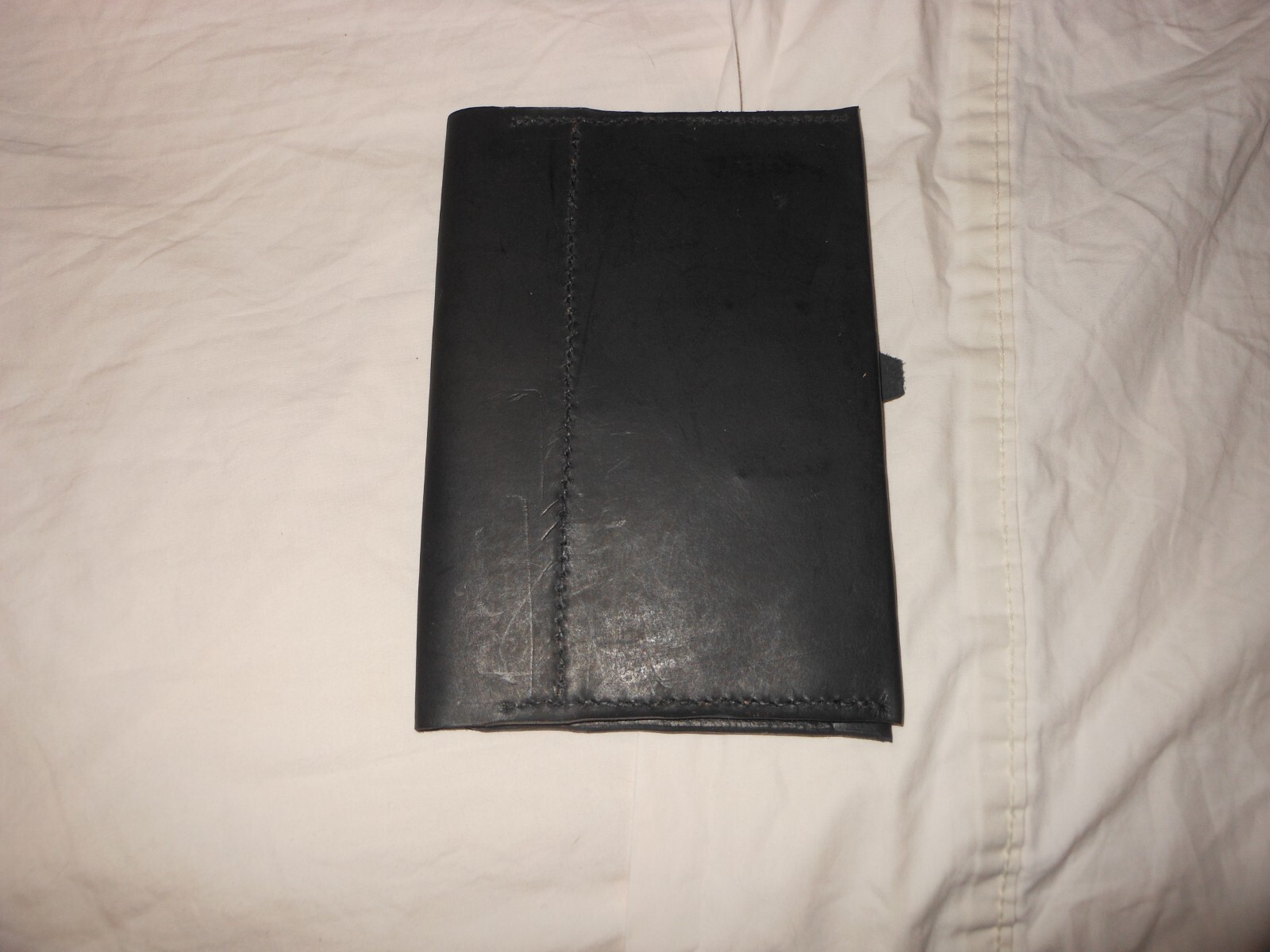 Hand Sewn German WWII Wallet, for Soldbuch, black, new, with coved ...