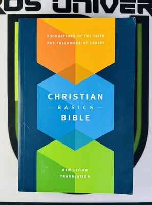 Christian Basics Bible New Living Translation Softcover 9781496413567| eBay