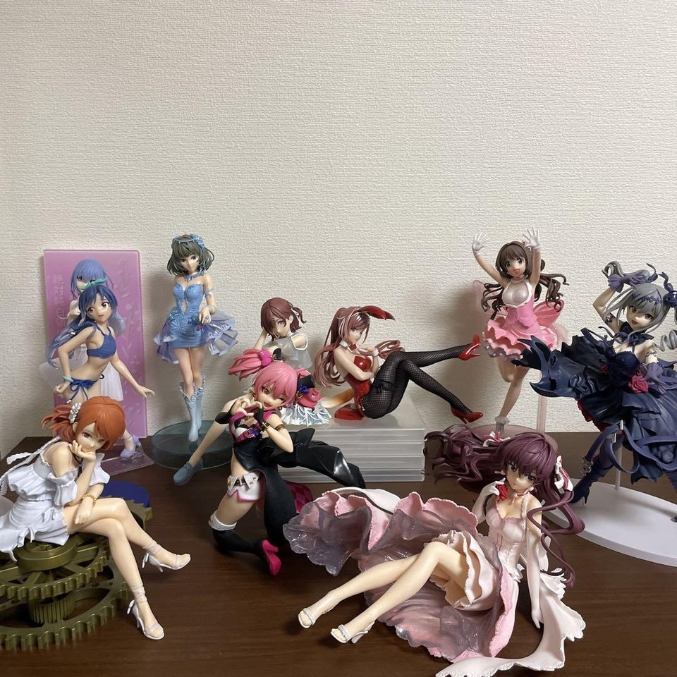 Idolmaster Figure Lot Collectible Anime Figures Authentic Preowned No ...