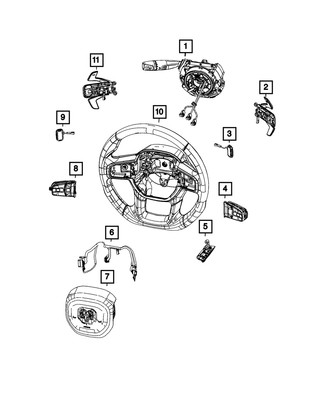 Genuine Mopar Select Switch 68379834AB | eBay