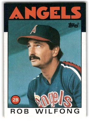 Rob Wilfong 1986 Topps Baseball #658 California Angels | eBay