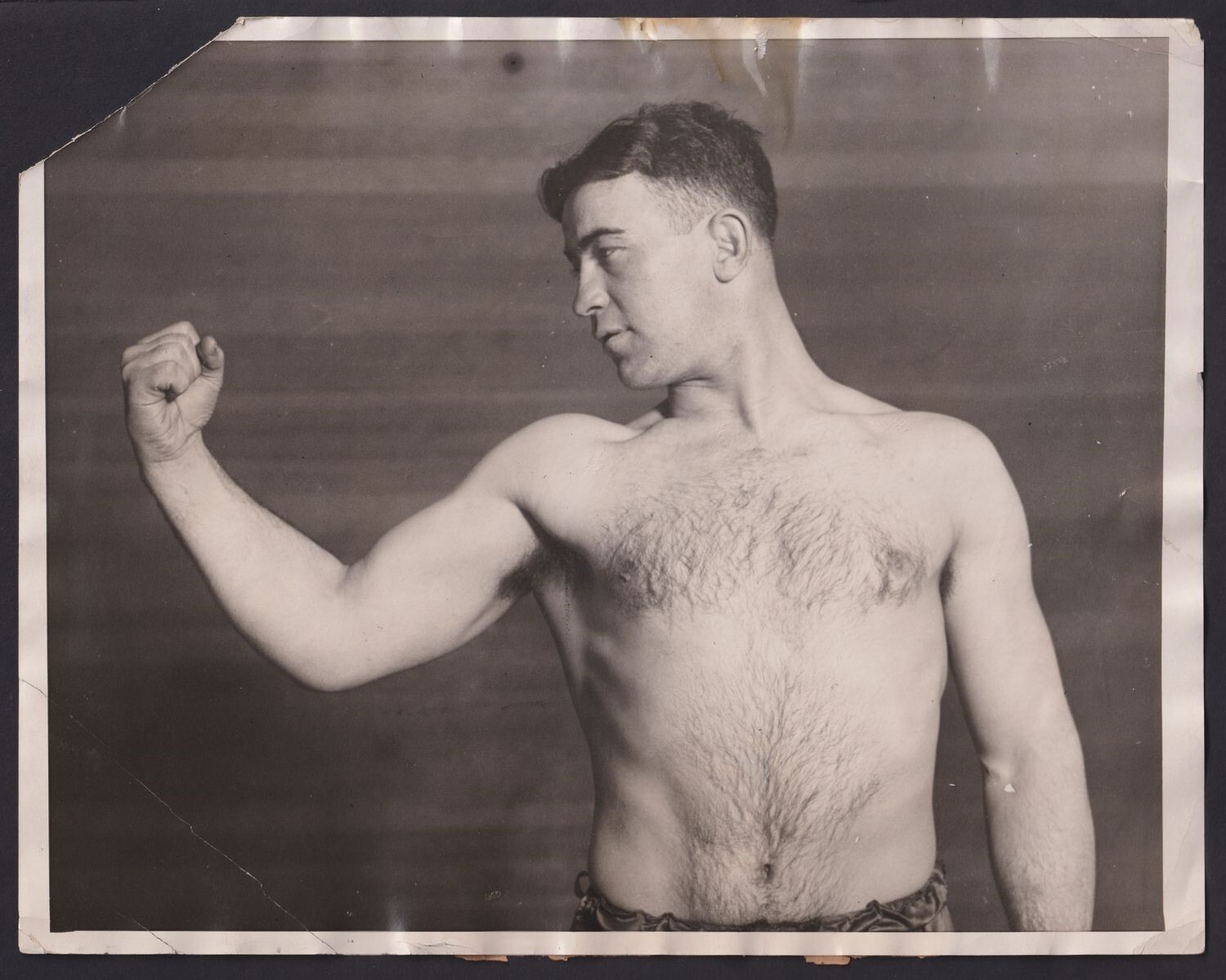 1927 Jimmy Maloney, "The Boston Strong Boy" Up and Coming Fighter ...