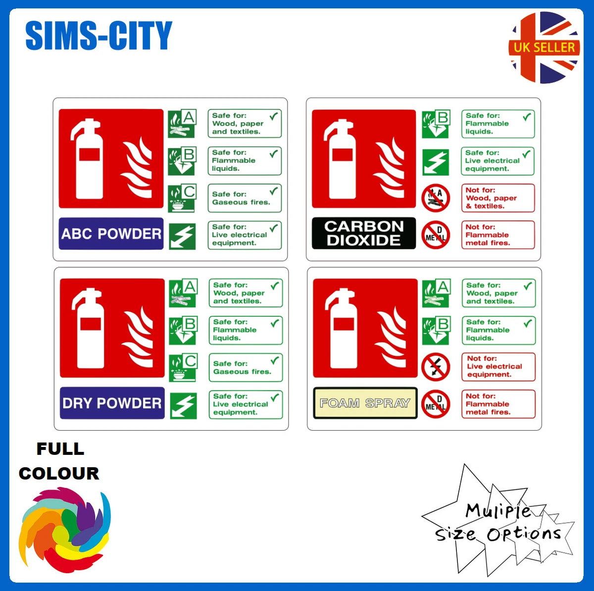 Abc Fire Extinguisher Symbol