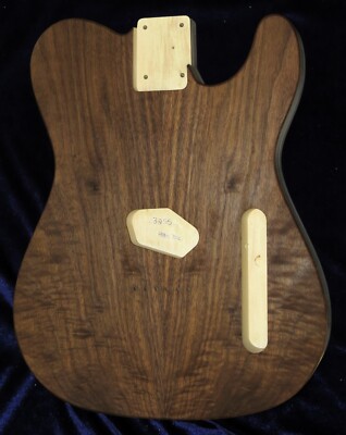 Figurd Black Walnut Top / Aged Aspen Telecaster Tele Body 4lbs 7oz ...