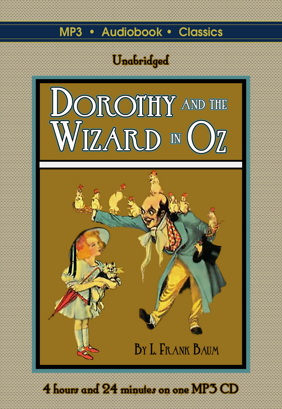 Dorothy and the Wizard in Oz - MP3 CD Audiobook in DVD case | eBay
