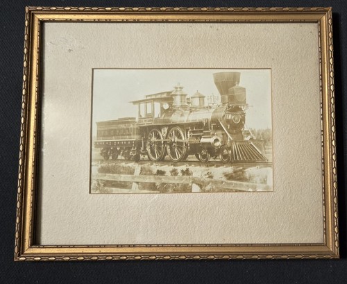 Vintage Framed Railroad Train Photo No. 13 Portmouth to Portland July ...
