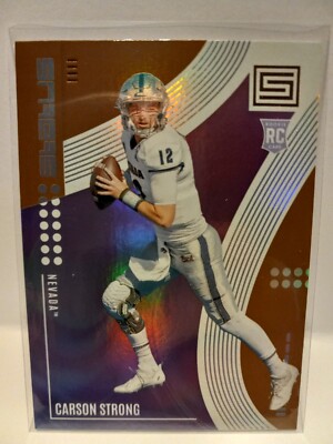 2022 Panini Chronicles Carson Strong Bronze Draft Picks RC Status #23 ...