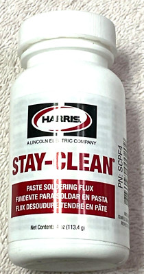 Stay-Clean, Paste Flux, For Soldering & Tinning Flux, 4 oz., HARRIS | eBay