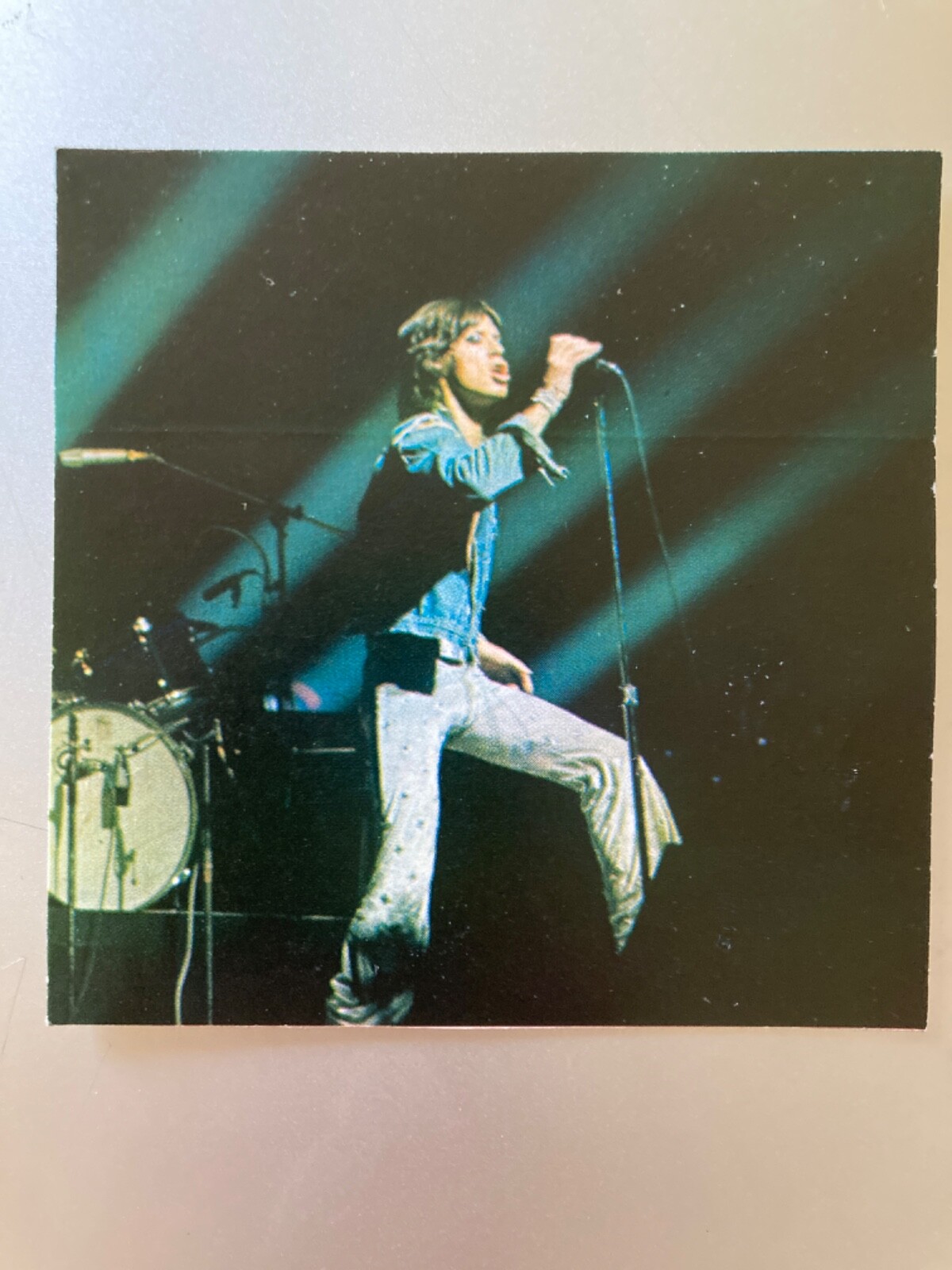 Autocollant sticker vintage Mick Jagger Rolling stones | eBay