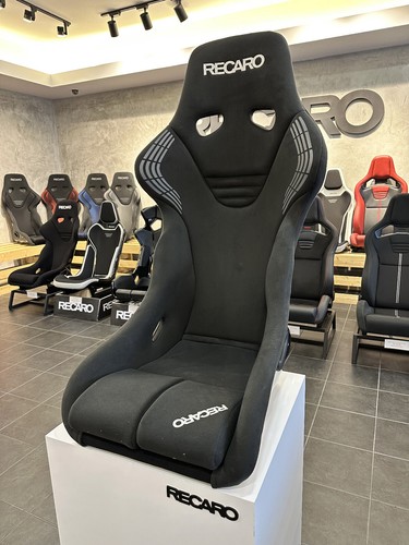 RECARO RS-GS BLACK Made in JAPAN with VALID FIA 81-081.67.867-0 for ...