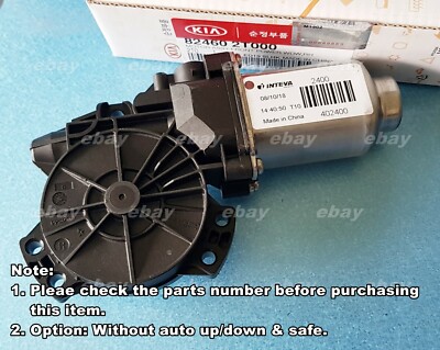 OEM Front Power Window Motor Right Side RH KIA K5 Optima 2011-2015 ...