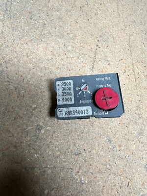 A4KS400T Westinghouse Adjustable 250-400A Rating Plug 6622C04G31 | eBay
