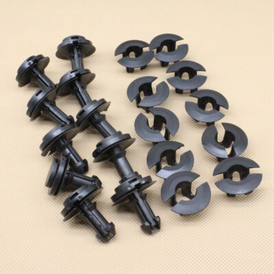 For GM Lower Air Deflector Retainer Clips 15733971 & Grommets 15733970 ...