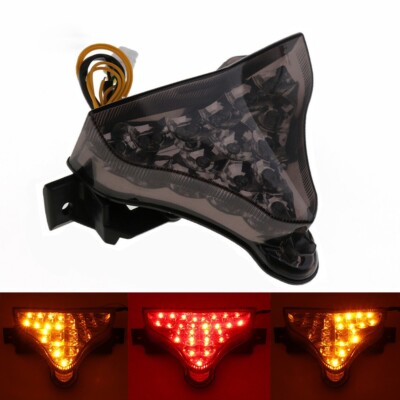 For 2009-2014 Yamaha YZF R1 YZF-R1 LED Turn Signals Blinker Brake Tail ...