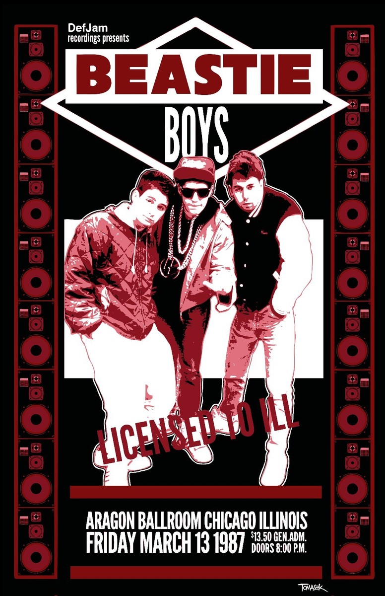 Beastie Boys Concertposter Beastie Boys : Hello Nasty 2CD Tour Pack