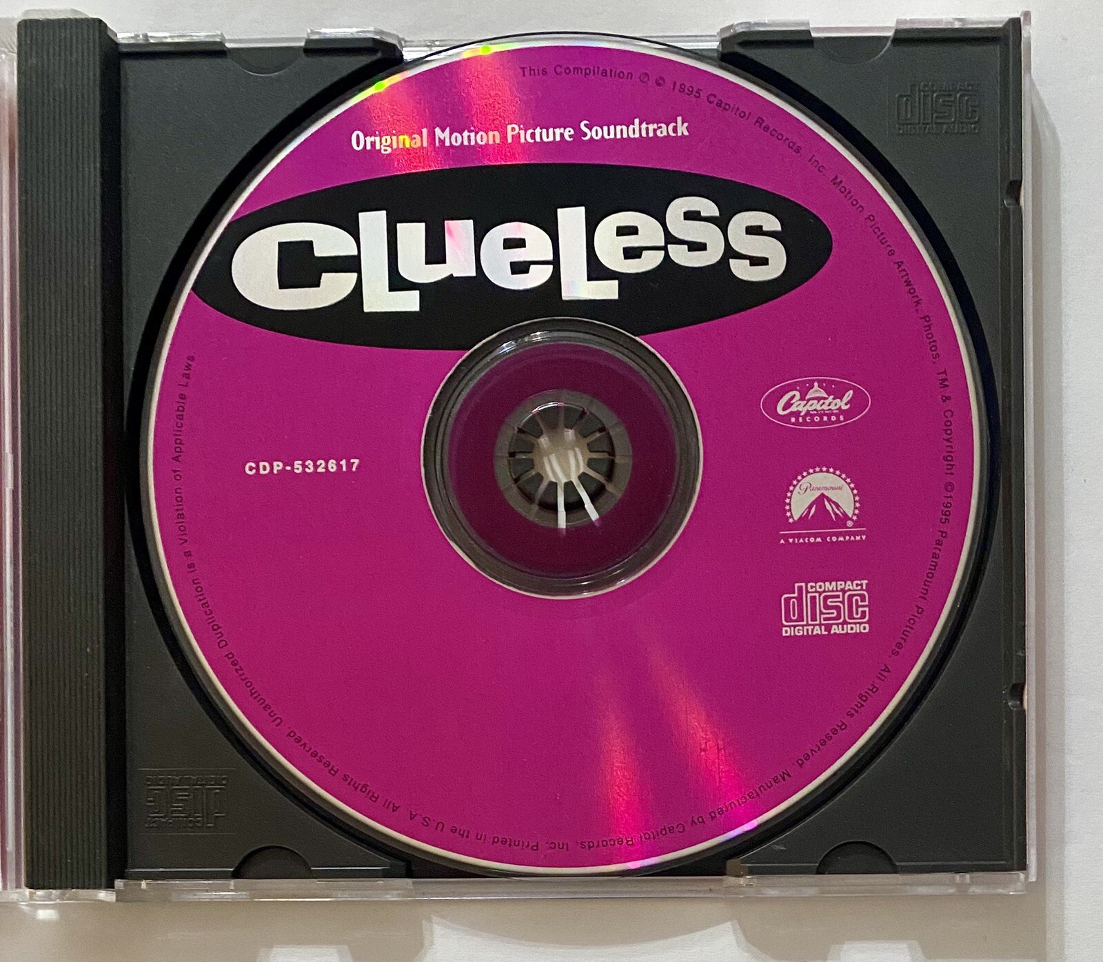 Clueless - Original Motion Picture Soundtrack - Capitol Records – CDP ...