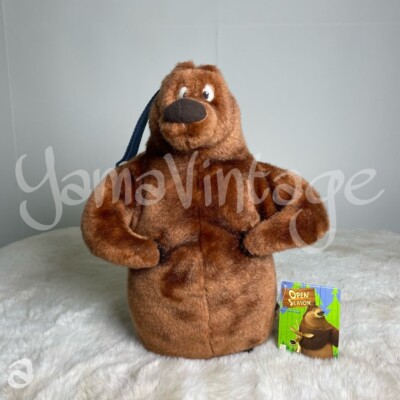Open Season 2006 Boog Bear Plush Bag Handbag Second hand Sony pictures ...