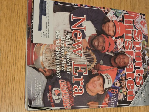 SPORTS ILLUSTRATED NOVEMBER 8, 2004 BOSTON RED SOX BASEBALL | eBay