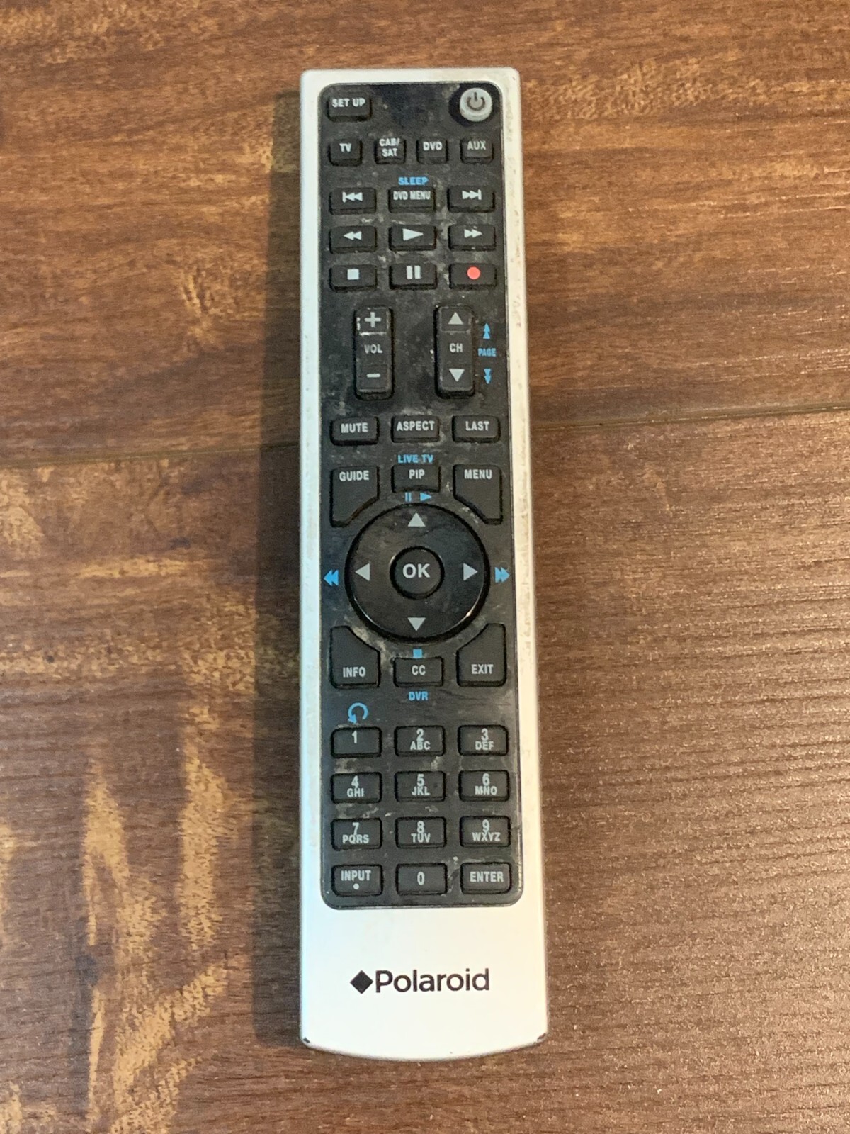 Polaroid RC-201 TV DVD Remote Control for 4011TLXB 4241TLXB TDX-03211C ...