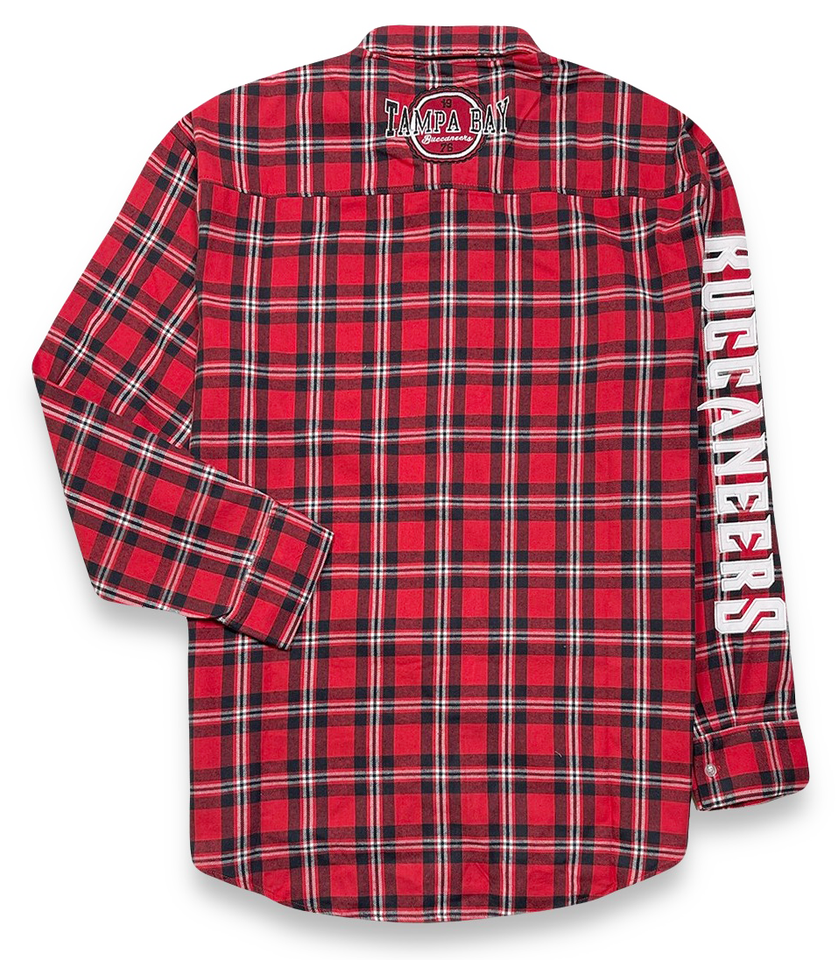 Tampa Bay Buccaneers / NFL / FOCO Flannel Shirt - NWT Mens Size 2XL ...