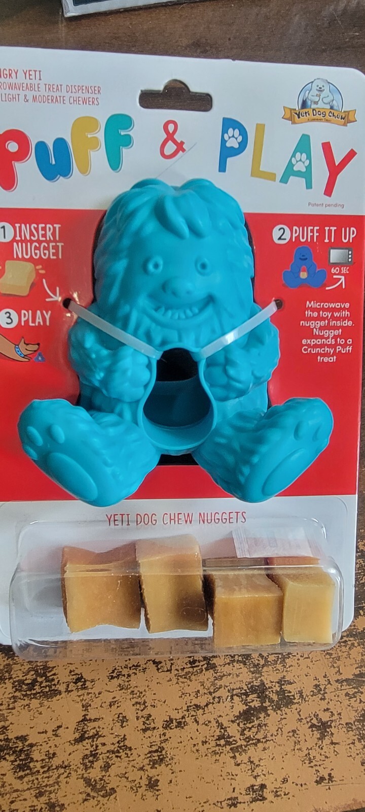 Yeti Cheese Chew Puff and Play for sale online | eBay
