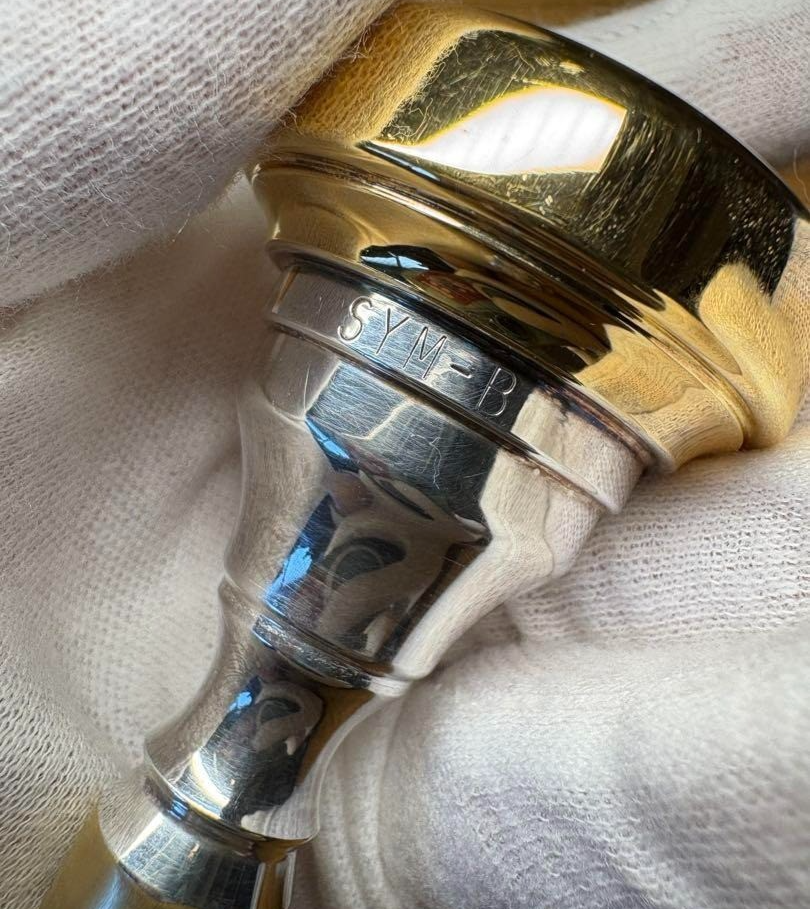 Rare Giardinelli Trombone Mouthpiece SYM-B No Box USED[Excellent] F/S ...