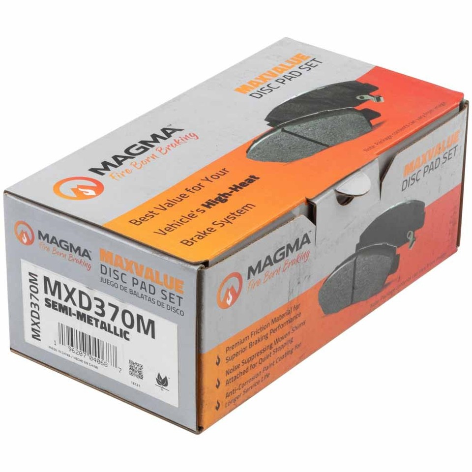 Magma Front Brake Pad Set For Chevy C2500 V3500 K2500 Express 3500 1988 ...