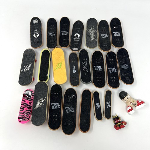 VINTAGE TECH DECKS LOT 24 Decks Hot Wheels And More | eBay
