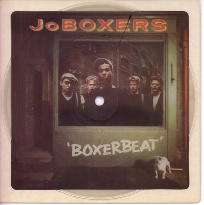 Joboxers Boxerbeat 7" vinyl UK Rca 1983 limited edition square shape ...
