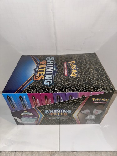 Pokemon TCG 2021 Shining Fates Mad Party Pin Collection Set of 4 ...