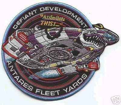 STAR TREK DEFIANT DEVELOPMENT PATCH - STK07 | eBay