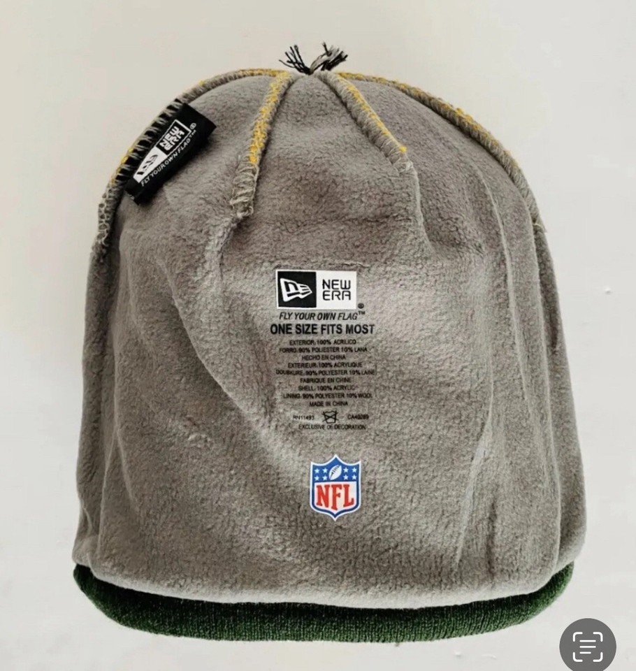 Green Bay Packers New Era NFL Knit Hat Cap Beanie Hat Unisex one size ...