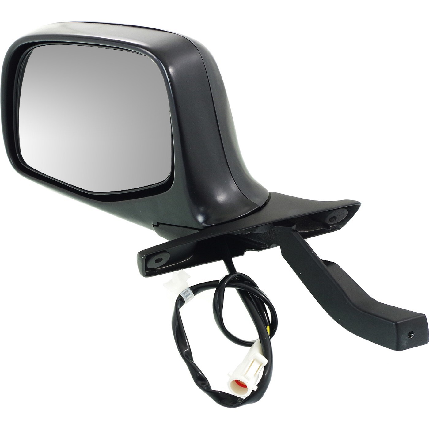 Power Side View Mirrors Chrome & Black Left & Right Pair Set for F ...