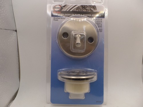 DANCO 89242 TRIP LEVER BATH TUB DRAIN AND OVERFLOW TRIM KIT IN BRUSHED ...