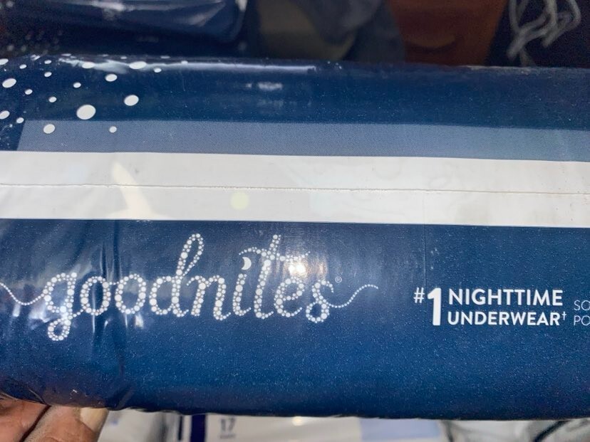 Goodnites night time underwear L/XL 25 count fits sizes 8-14 | eBay